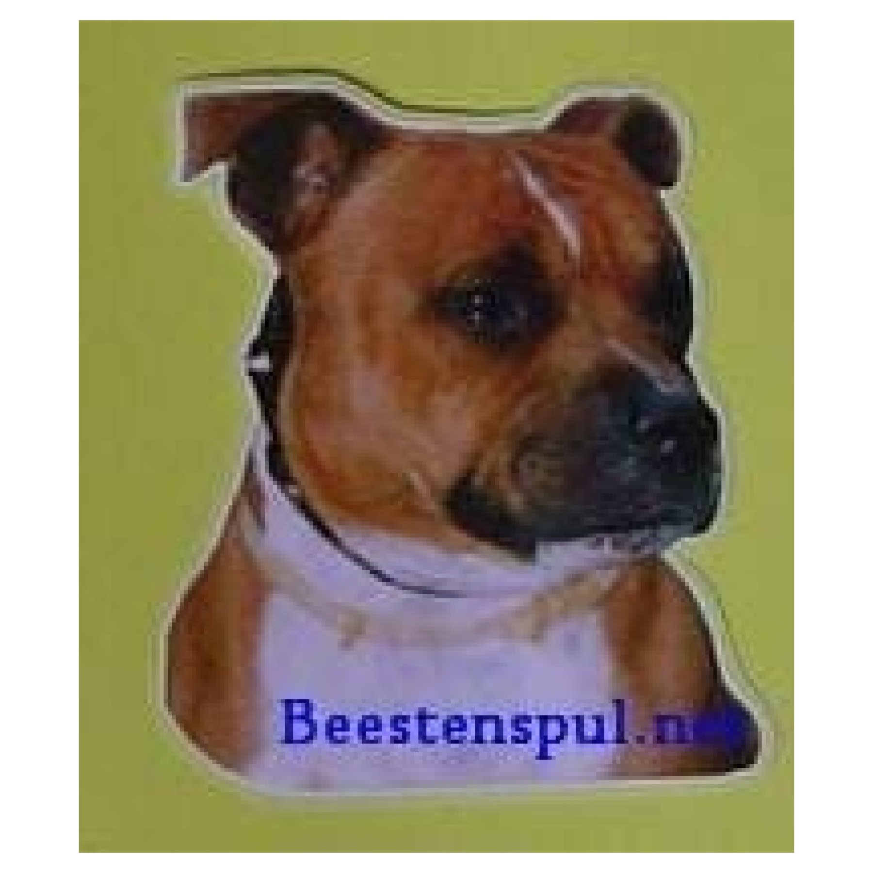 Sticker - Stafford - 6 - Beestenspul dierensport en -kadoartikelen