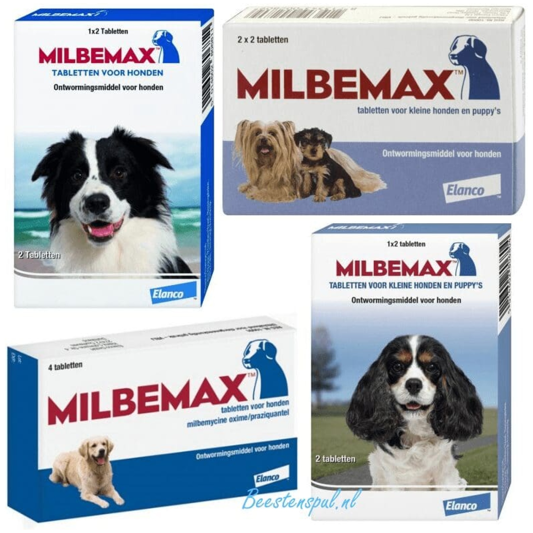 Milbemax - Ontworming Hond - Beestenspul dierensport en -kadoartikelen