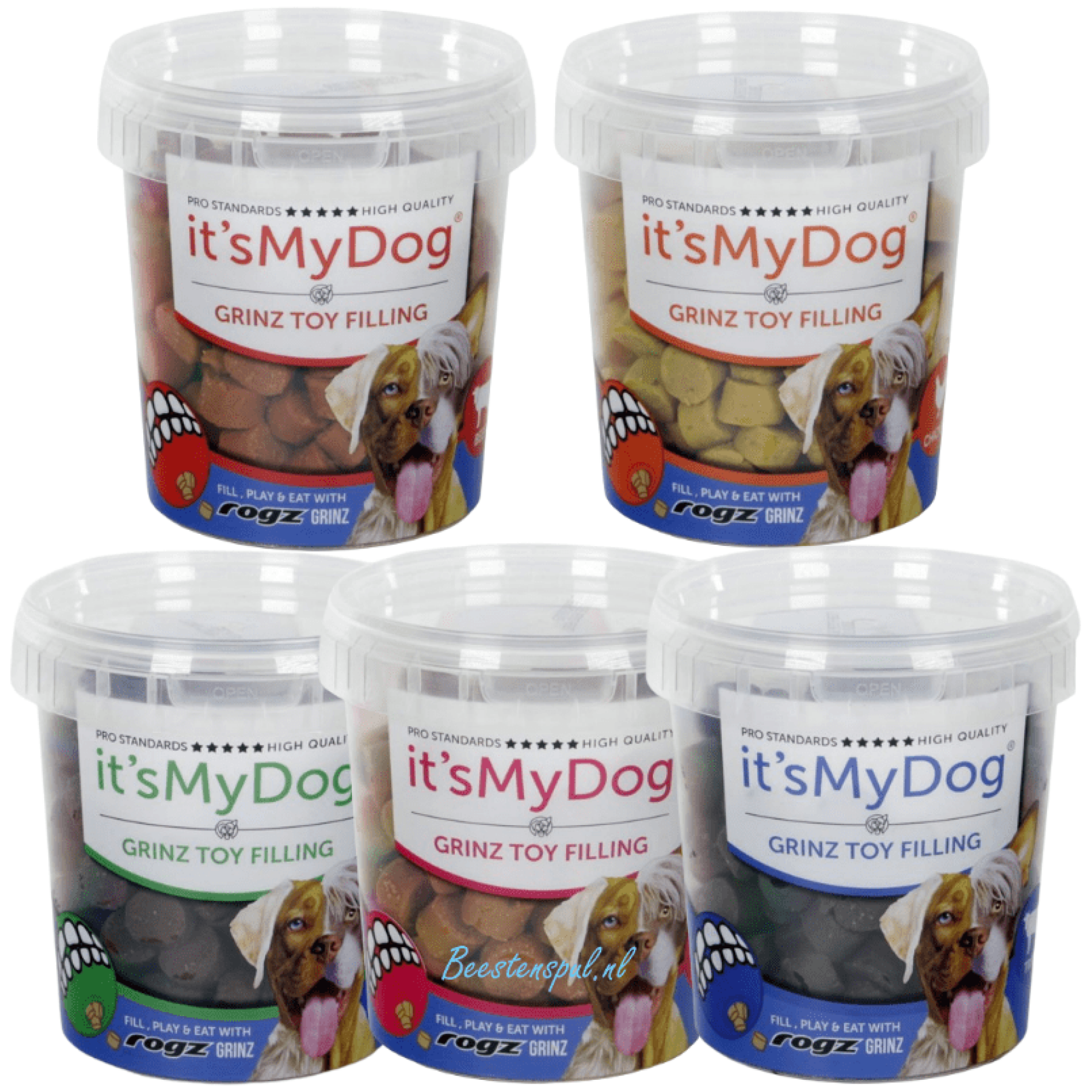 It's my Dog - Grinz Toy Filling - Beestenspul dierensport en -kadoartikelen