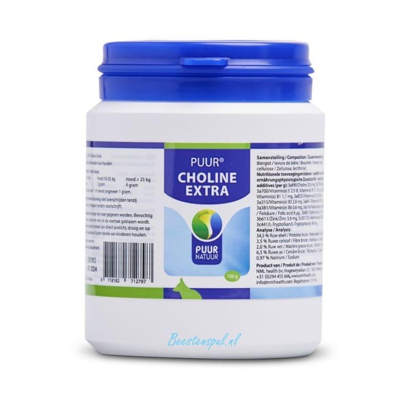 Puur - Choline Extra (Ouderdom) - Beestenspul dierensport en -kadoartikelen